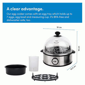 Nutricook NC-EC360 Rapid Egg Cooker 360 W | PLUGnPOINT
