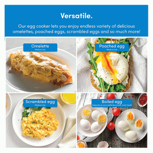 Nutricook NC-EC360 Rapid Egg Cooker 360 W | PLUGnPOINT