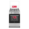 Veneto 50 X 55 cm 4 Gas Burners, Free standing Gas Cooker, Stainless ...
