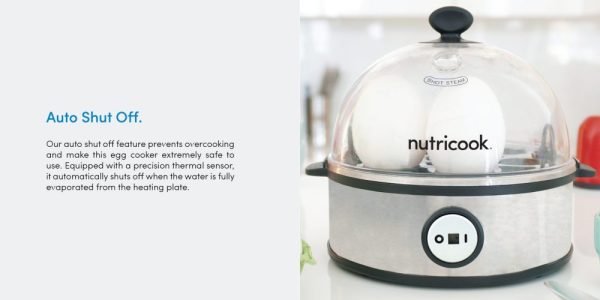 Nutricook NC-EC360 Rapid Egg Cooker 360 W | PLUGnPOINT