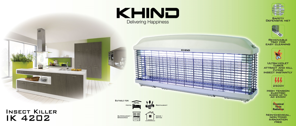 KHIND Insect Killer/Bug Zappper – IK4202 - PLUGnPOINT - The Marketplace