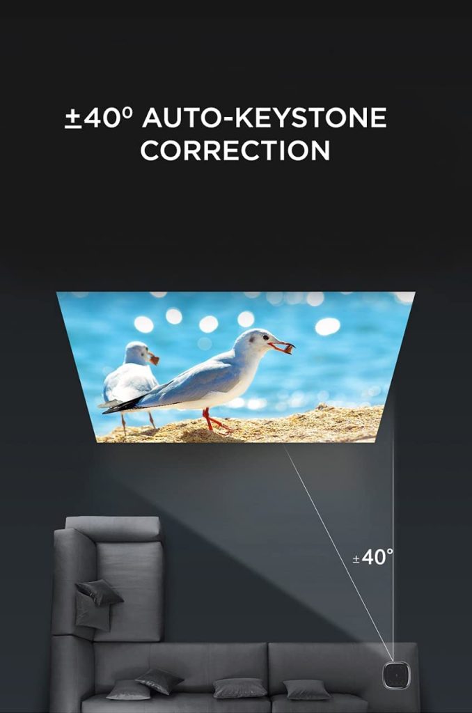 Merlin CUBE Mini NEW, Pocket Size Projector, with Netflix and Youtube ...