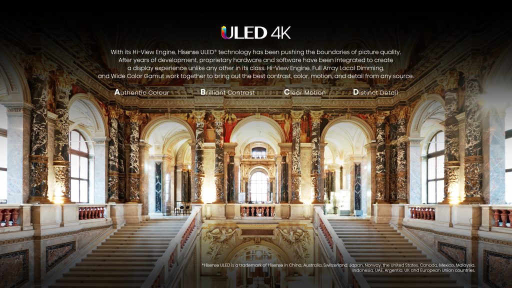 Hisense 100 Inch TV 4K UHD Smart Premium 100U8GQ | PLUGnPOINT