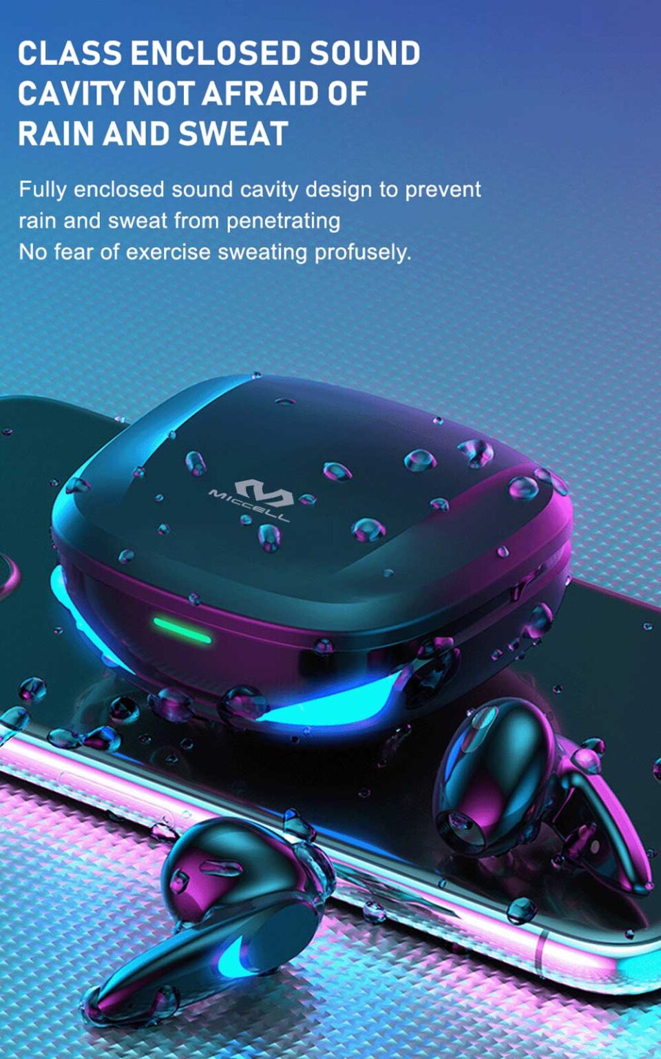 Miccell Wireless Buds IPG.S Headset For Gaming | PLUGnPOINT