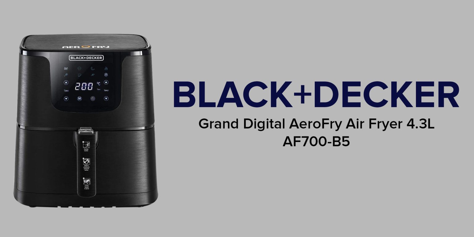 Black+Decker 5.8L Digital Aerofry – AF700-B5 - PLUGnPOINT - The Marketplace