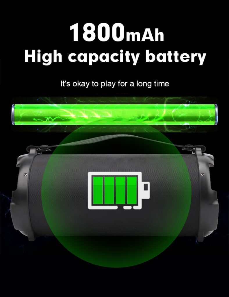 Miccell Portable Bluetooth Speaker 1800 mAh | PLUGnPOINT