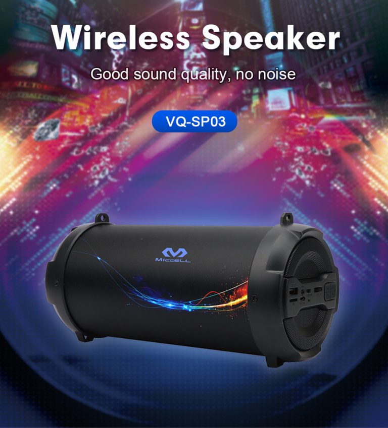 Miccell Portable Bluetooth Speaker 1500 mAh | PLUGnPOINT