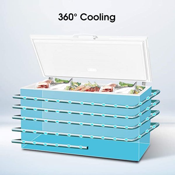 Hisense 550 Liter Chest Freezer Single Door White Model – FC55DD4SAA ...