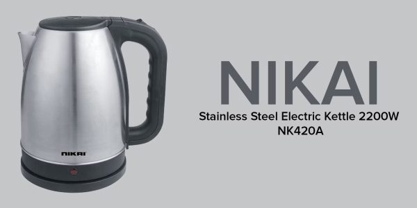 Best Price NIKAI 1.7L Stainless Steel Kettle - NK420A | PLUGnPOINT