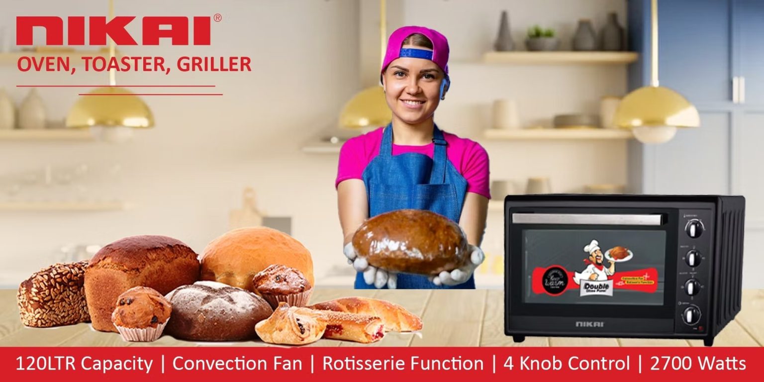 Buy Nikai NT1201RCAX 120L 2700W Oven Toaster | PLUGnPOINT