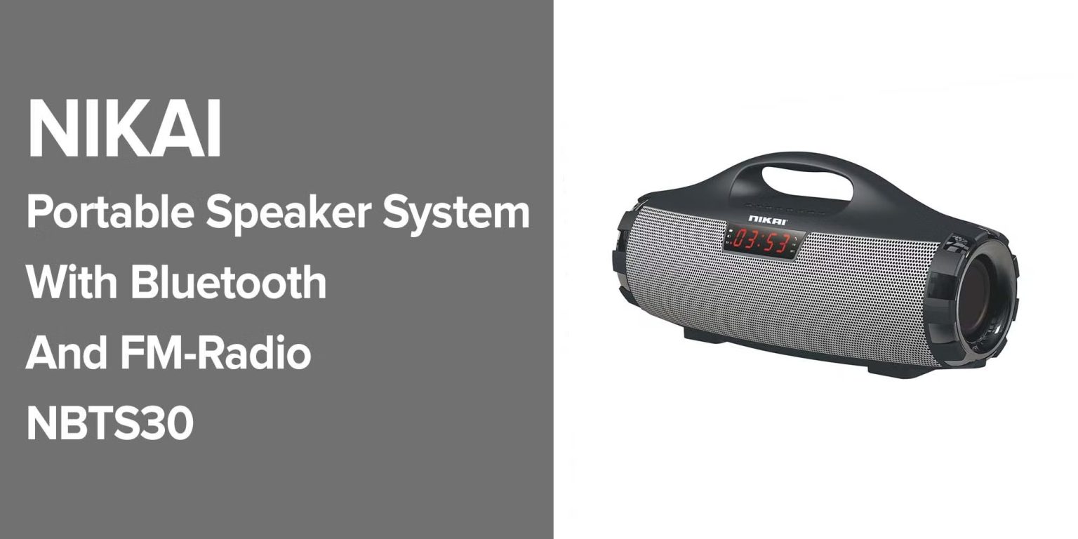 NIKAI NBTS30 Portable Speaker System | PLUGnPOINT