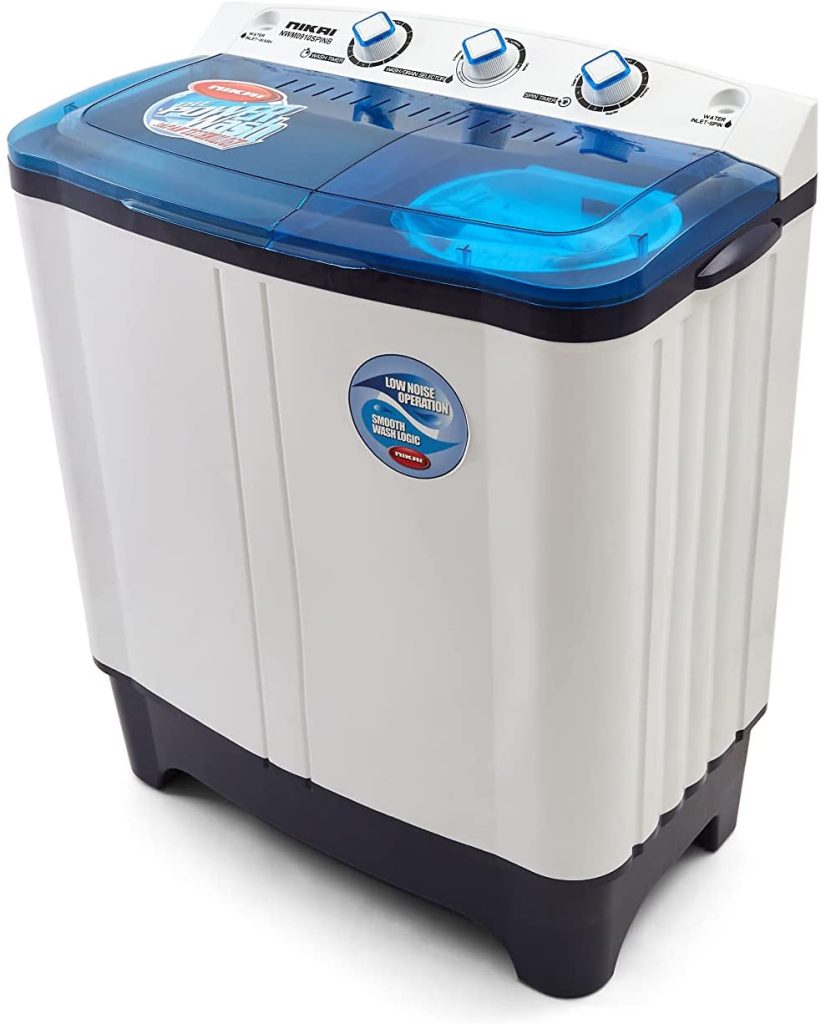 Nikai Washing Machine Twin Tub – NWM0910SPINB - PLUGnPOINT - The ...
