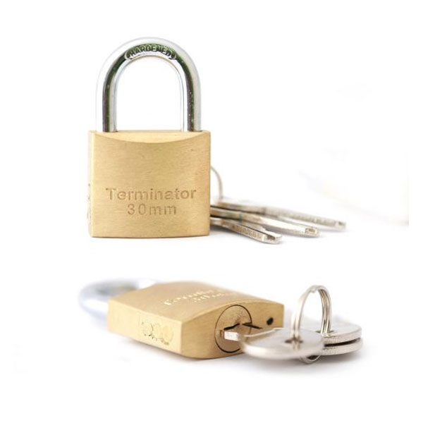 Terminator Pad Lock Brass With Sea – TPL7520 - PLUGnPOINT - The Marketplace