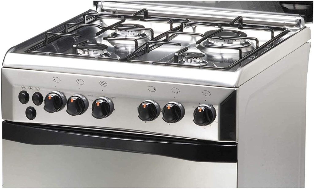 WESTPOINT 55X55 GAS COOKER – 4 BURNER – WCA-555TLX - PLUGnPOINT - The ...