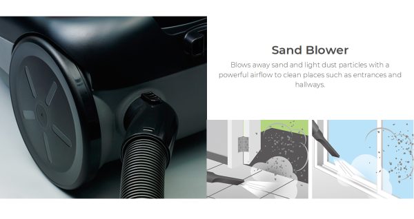 Hitachi CV950F Drum Vacuum Cleaner 2100W 18L | PLUGnPOINT