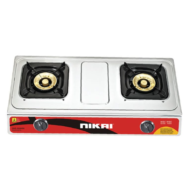 NIKAI NG842 Double Burner Gas Stove | PLUGnPOINT