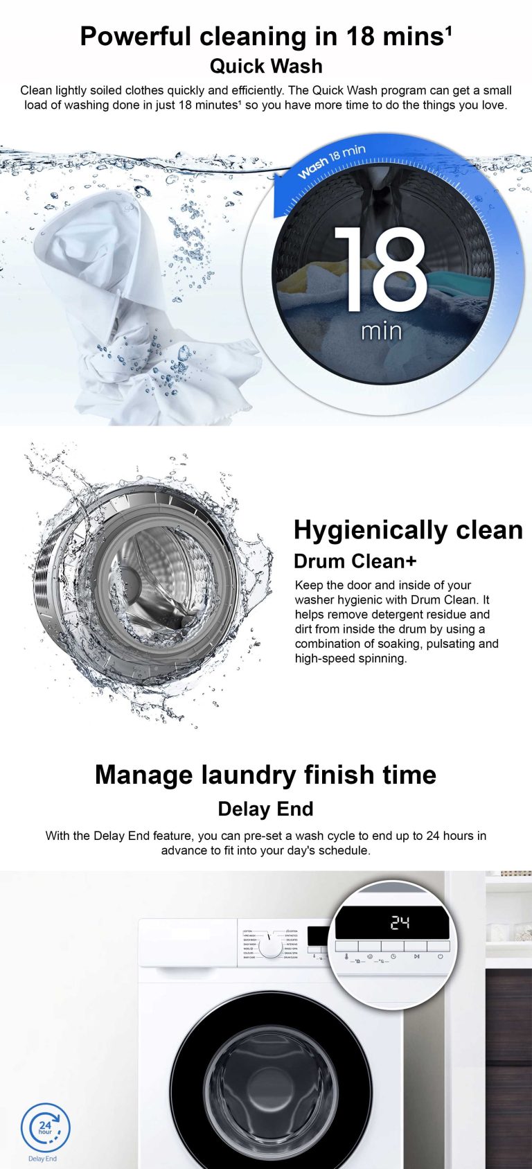 Terim 6kg Front Load Washing Machine - TERFL610VW