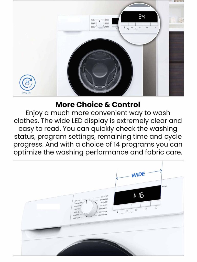 MODENA 7kg Front Load Washing Machine - WF741WAM