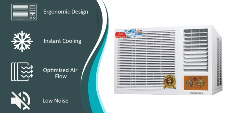 Nikai NWAC18031N12 1.5Ton Window Air Conditioner | PLUGnPOINT