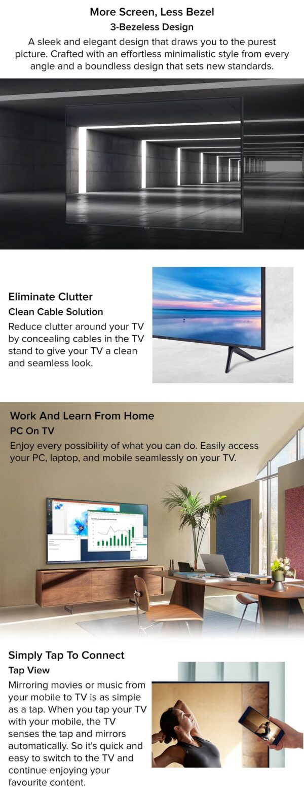 Samsung UA75AU7000UXZN 75" 4K UHD Smart LED TV | PLUGnPOINT