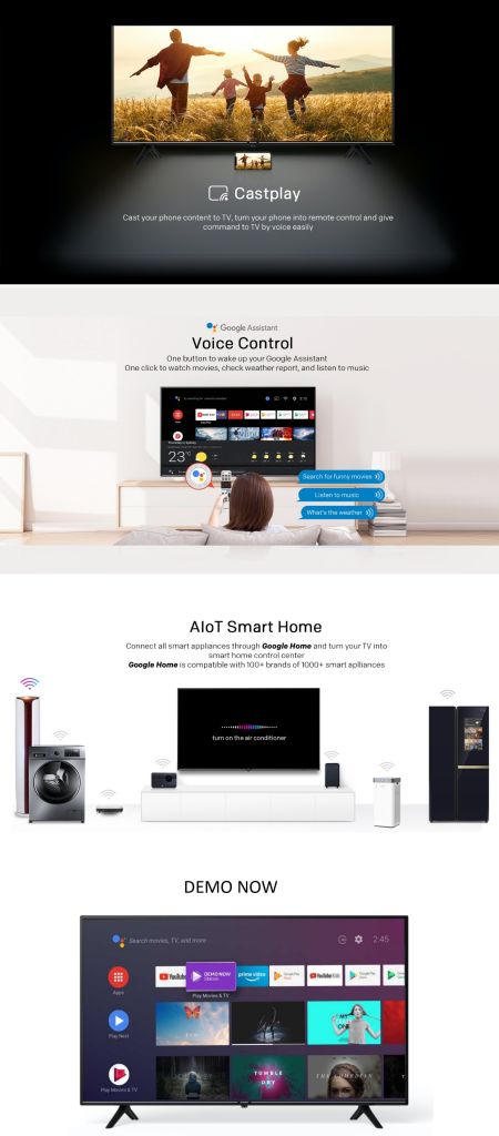 Skyworth 50SUC8300 50 Inch Google Android UHD 4K SMART TV