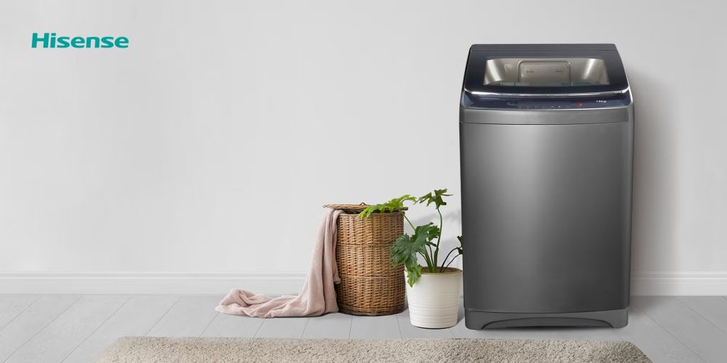 Hisense Washing Machine 13KG Top Loading, Silver – WTY1802T ...