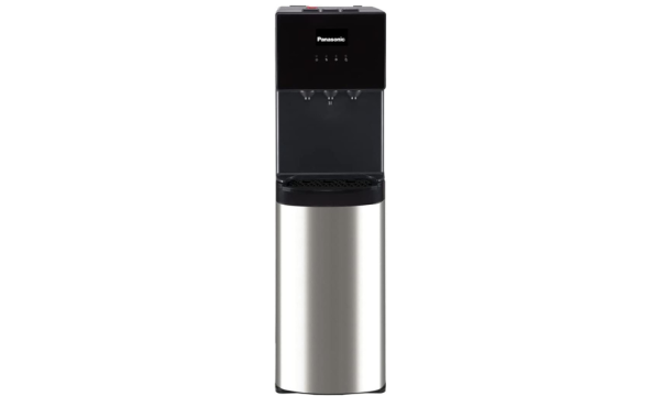 Panasonic Bottom Loading Water Dispenser, Black Stainless Steel Finish ...