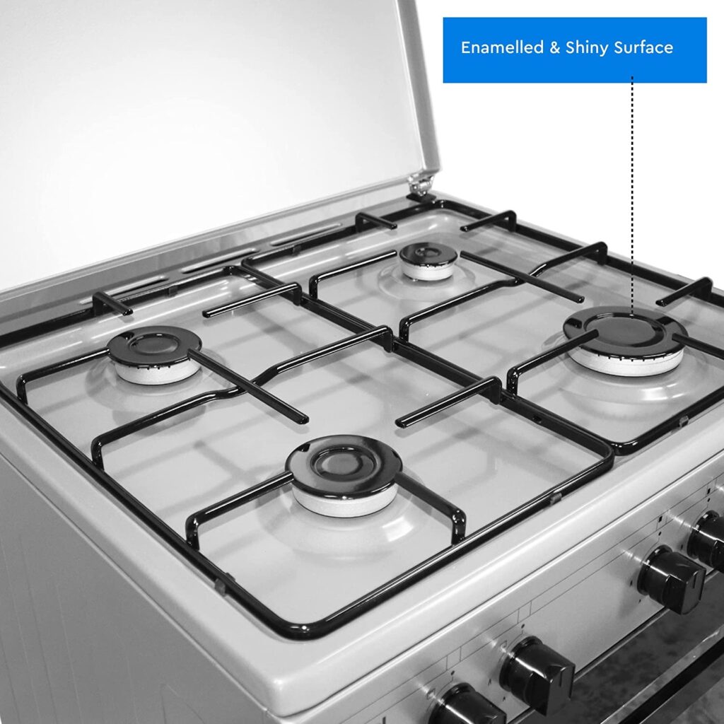 Nobel NGC6600 4 Burner Gas Cooker with Oven | PLUGnPOINT