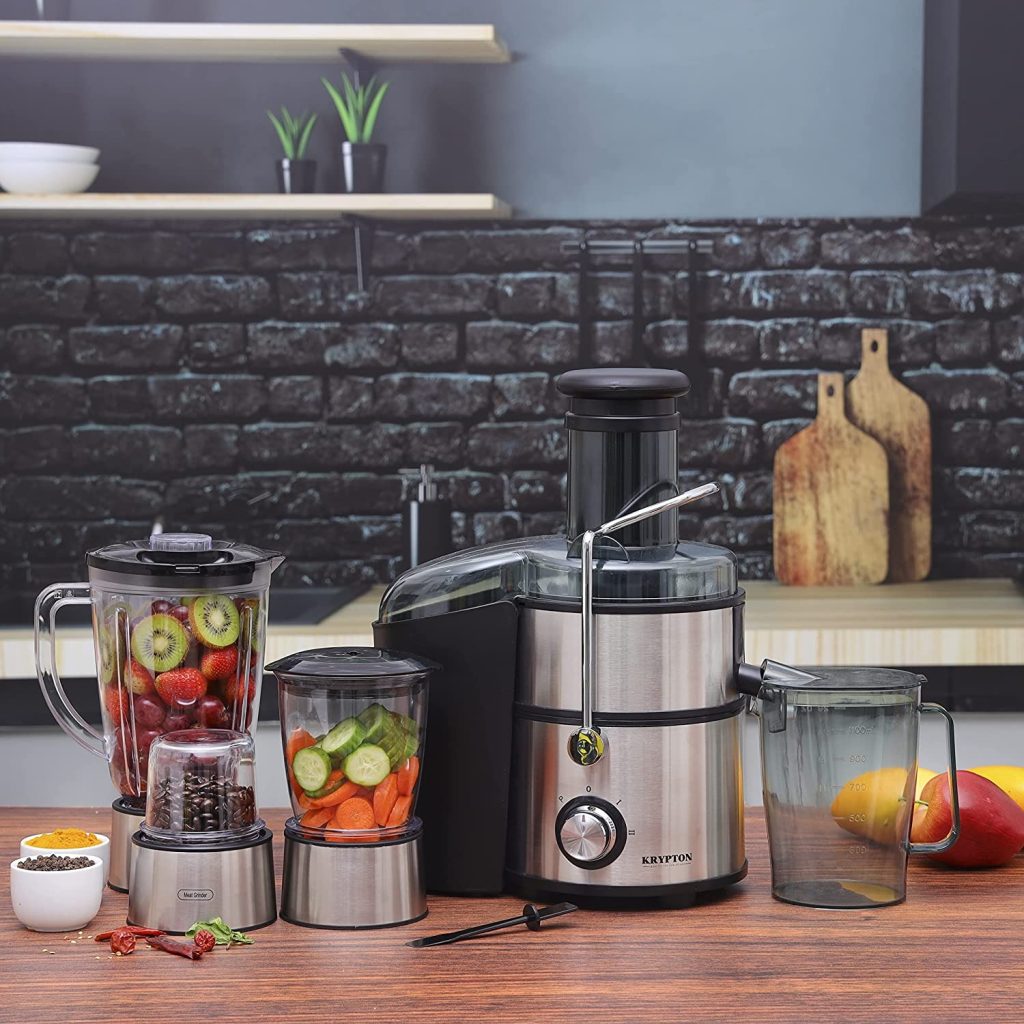 Krypton 4 in 1 Blender, Silver – KNB6346 - PLUGnPOINT - The Marketplace