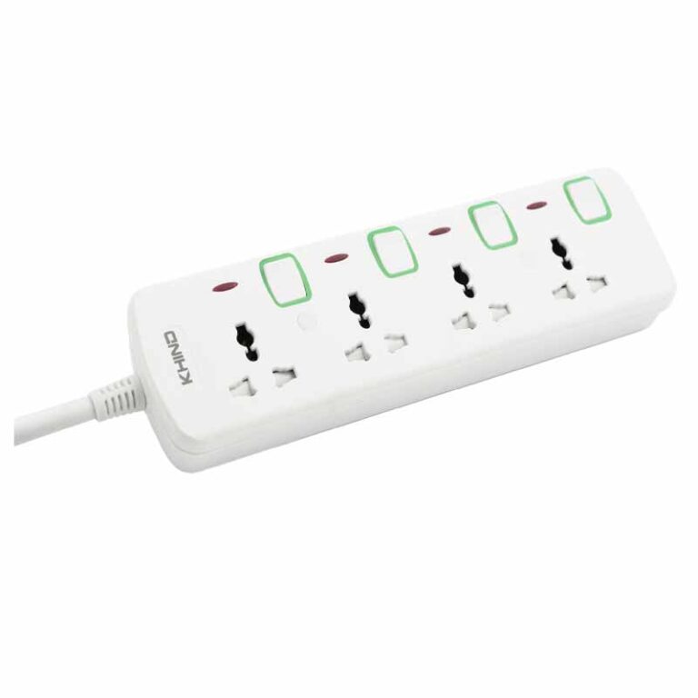 Khind 3 Way Extension Universal Type Plug 5m (FireProof) BS Plug ...