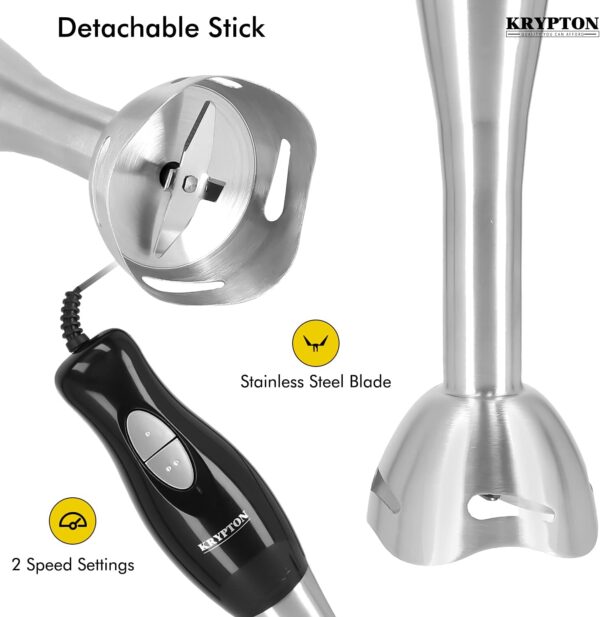 Krypton KNHB6078 Hand Blender with Powerful Motor | PLUGnPOINT