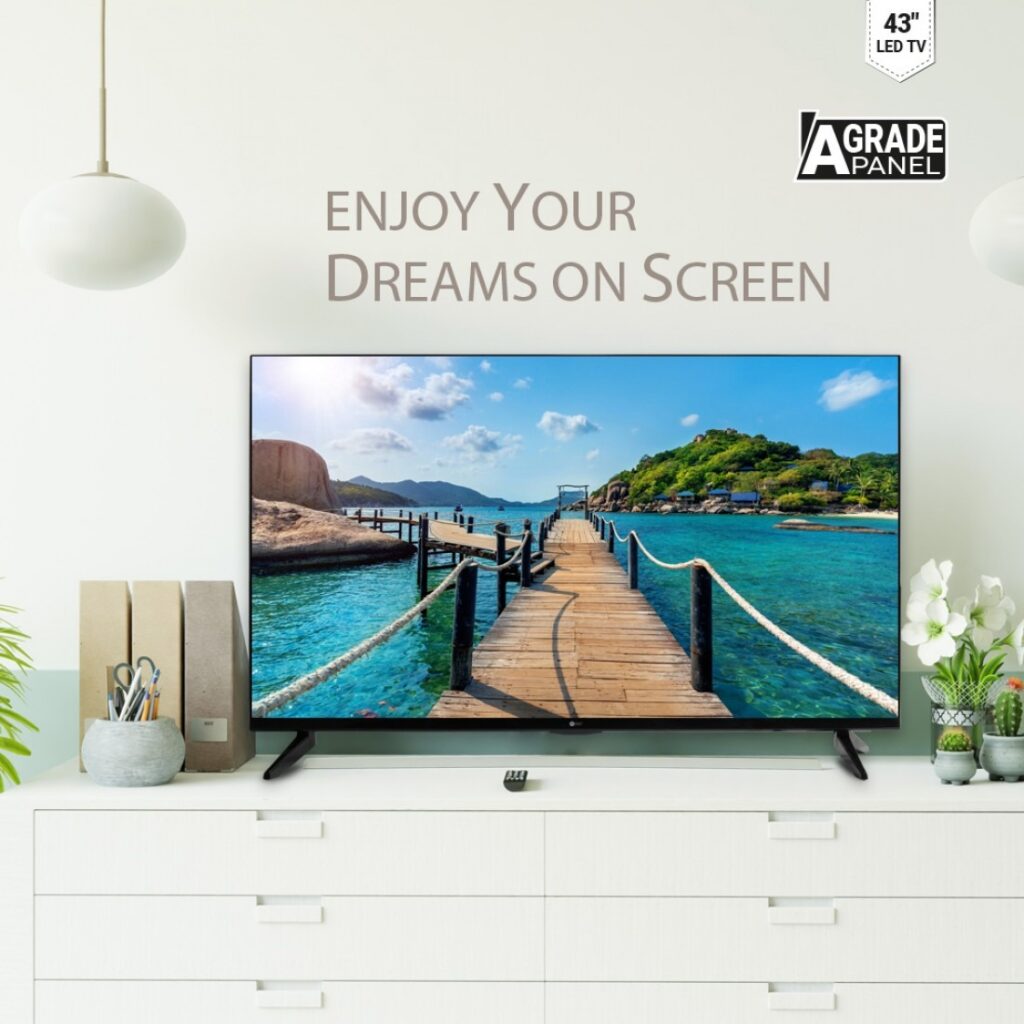 Afra AF-43114KBK 4K UHD Smart LED TV 43 inch | PLUGnPOINT