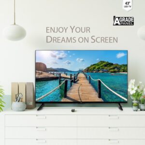 Afra AF-43114KBK 4K UHD Smart LED TV 43 inch | PLUGnPOINT