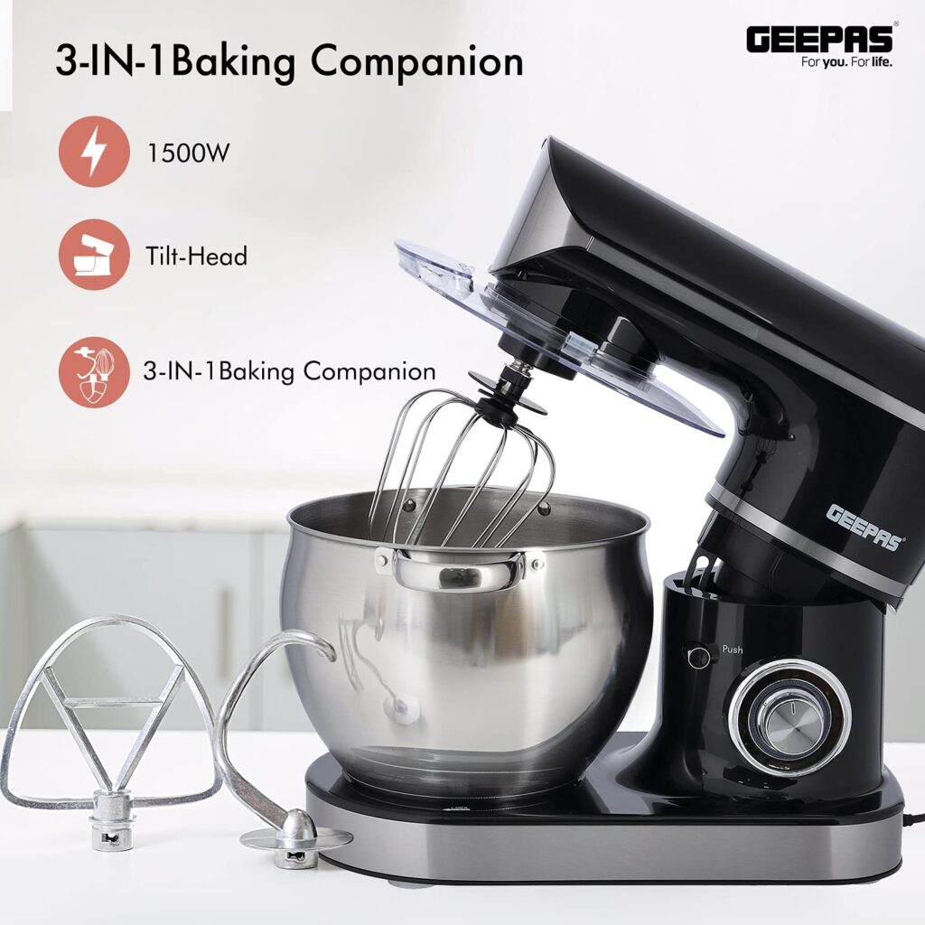Geepas Kitchen Machine Multi-Function 8.5L – GSM43045 - PLUGnPOINT ...