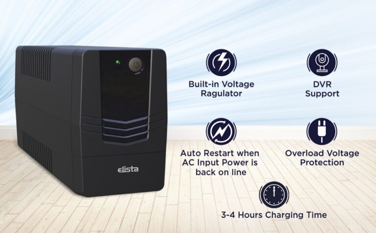 Elista ELS-Energy U725 UPS for Desktop PCs | PLUGnPOINT