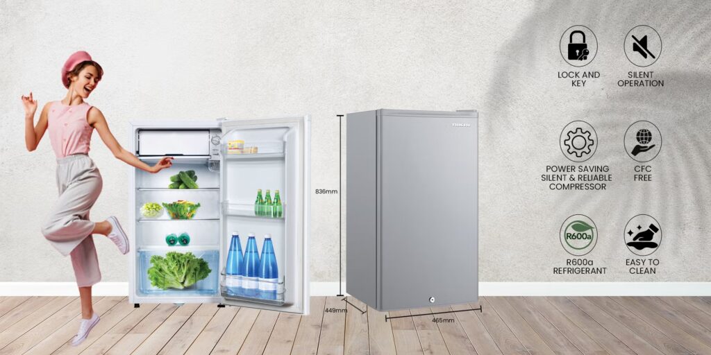 Nikai NRF130SS1 Mini Bar Refrigerator 130L | PLUGnPOINT