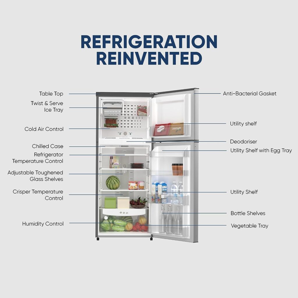 NIKAI NRF500FSS Double Door Refrigerator 500L | PLUGnPOINT