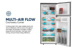 NIKAI NRF500FSS Double Door Refrigerator 500L | PLUGnPOINT