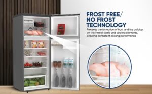 NIKAI NRF500FSS Double Door Refrigerator 500L | PLUGnPOINT