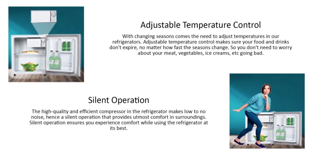 Nikai NRF65N6S Single Door Refrigerator 65L | PLUGnPOINT